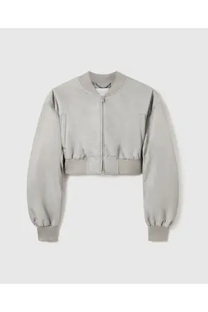 Stella McCartney Cropped Bomber Jacket