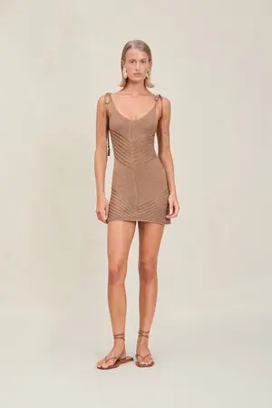 Devon Windsor Tie Detailed Cocktail Dresses