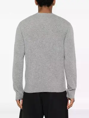 Givenchy Logo Crew-neck Sweater - Grey