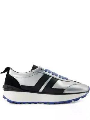 LANVIN Bumpr Smooth Sneakers - Silver