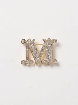 Max Mara Brooch - White
