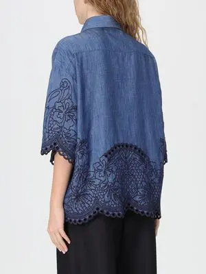Zimmermann Embroidered Shirt