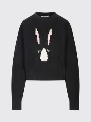 MSGM Pullover Sweater - Black