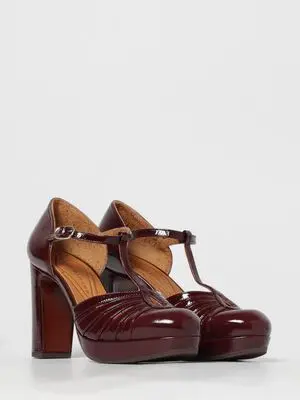 Chie Mihara Platform Pump - Burgundy