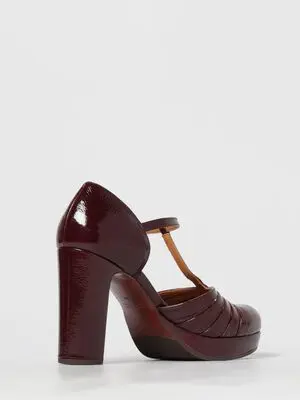Chie Mihara Platform Pump - Burgundy