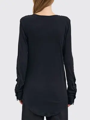 ANN DEMEULEMEESTER Long Sleeve Buttoned Sweater