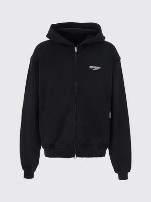 REPRESENT Zip Up Hoodie - Black