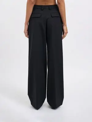THELATEST Tailored Wide Leg Pants - Black