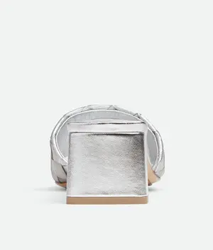 Bottega Veneta Parco Mule - Silver