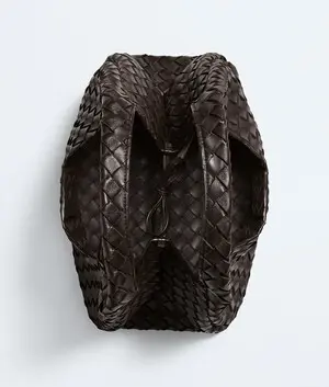 Bottega Veneta Intrecciato Leather Shoulder Bag - Fondant