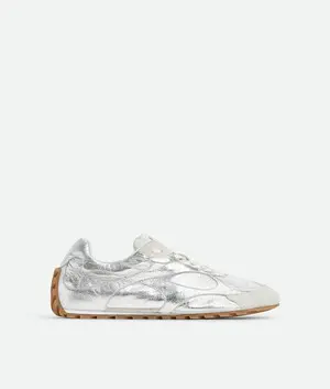 Bottega Veneta Orbit Flash Sneaker - Silver/optical