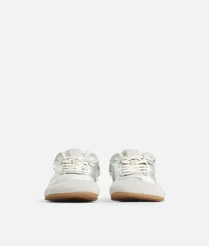 Bottega Veneta Orbit Flash Sneaker - Silver/optical