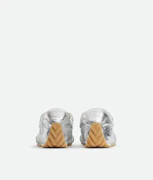 Bottega Veneta Orbit Flash Sneaker - Silver/optical