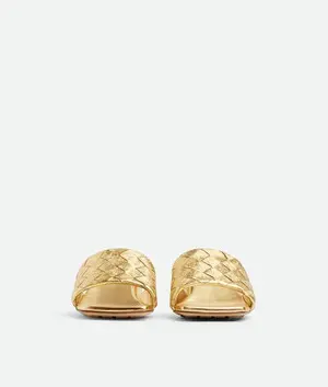 Bottega Veneta Parco Mule - Gold