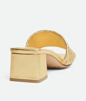 Bottega Veneta Parco Mule - Gold