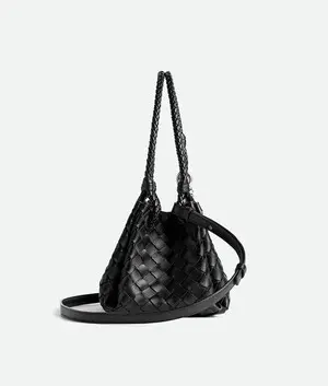 Bottega Veneta Small Parachute - Black