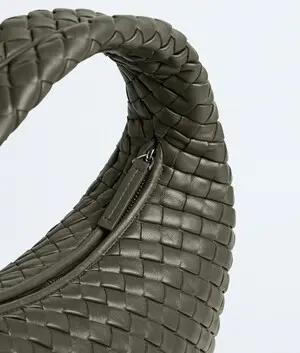 Bottega Veneta Small Padded Intrecciato Shoulder Bag - Pickle
