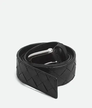 Bottega Veneta Intrecciato Leather Belt