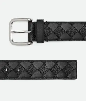 Bottega Veneta Intrecciato Leather Belt