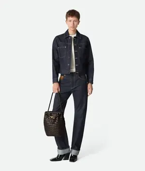 Bottega Veneta Andiamo Bucket Bag - Fondant