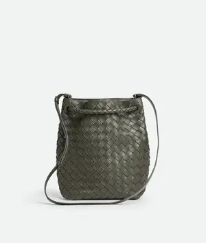 Bottega Veneta Small Andiamo Bucket - Pickle