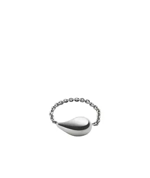 Bottega Veneta Drop Ring - Silver