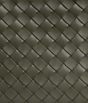 Bottega Veneta Intrecciato Leather Shoulder Bag - Pickle