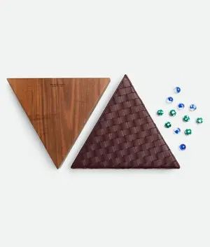BOTTEGA  VENETA Chinese Checkers Set - Barolo
