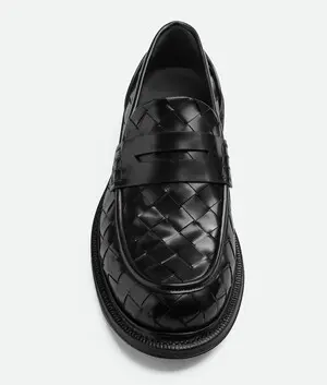 Bottega Veneta Intrecciato Leather Loafer