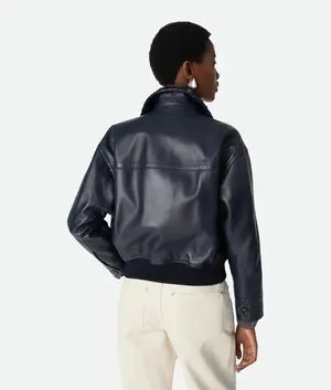 Bottega Veneta Leather Blouson