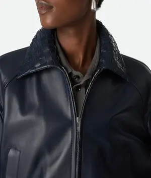 Bottega Veneta Leather Blouson