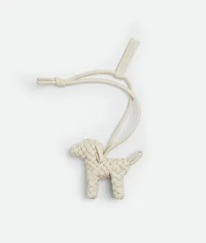 BOTTEGA  VENETA Dog Charm - Seasalt