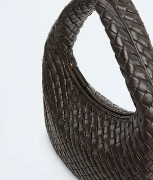 Bottega Veneta Small Padded Intrecciato Leather Shoulder Bag - Fondant