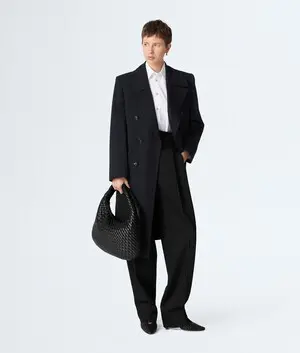 Bottega Veneta Padded Intrecciato Shoulder Bag - Black
