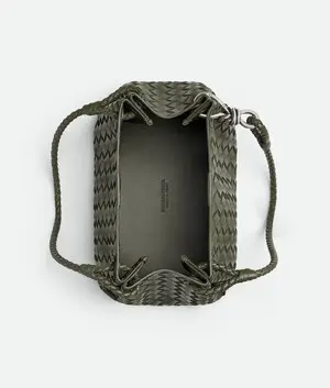 Bottega Veneta Intrecciato Leather Shoulder Bag - Pickle