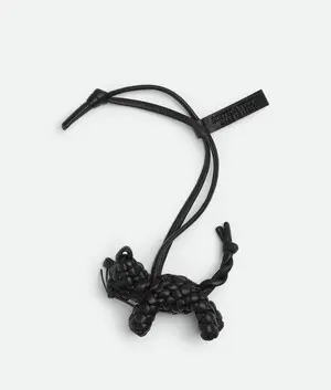 BOTTEGA  VENETA Cat Charm - Black