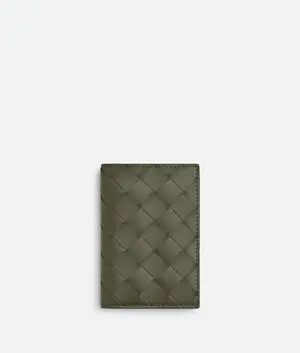 Bottega Veneta Intrecciato Flap Card Case