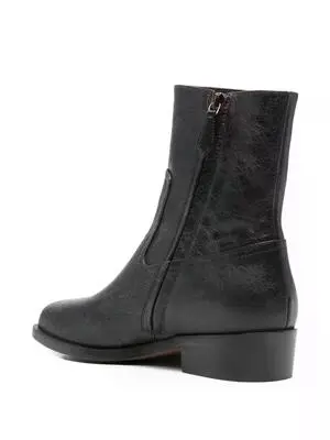 AQUAZZURA 30mm Leather Boots