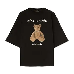 Palm Angels Bear In Mind Over Tee - Black