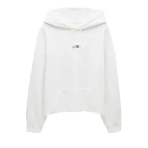MAISON MARGIELA Unbrushed Sweatshirt 'off White - Cream