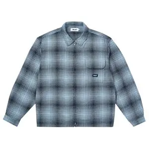 PALACE Ghost Zip Shirt - Blue