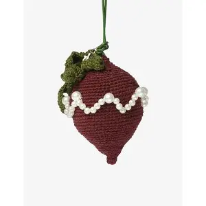 GOHAR WORLD Beetroot Crochet Bag Charm