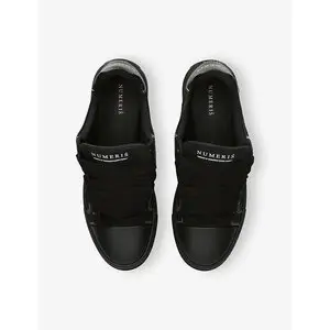 NUMERIS Atelier Suede Trainers - Black