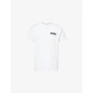 Obey All Seeing Short-sleeve Cotton T-shirt