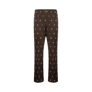 Needles Track Pant Poly Jacquard - Brown