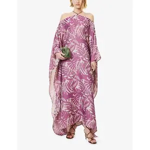 TALLER MARMO Woven Tropical Kaftan