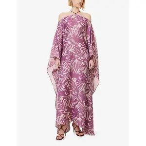 TALLER MARMO Woven Tropical Kaftan
