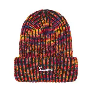 Supreme Loose Gauge Beanie - Black