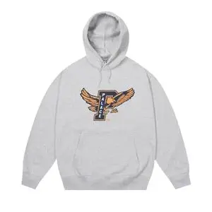 PALACE Eagles Hooded Sweatshirt - Grey