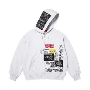 Supreme 176 Zip Up Hooded Sweatshirt